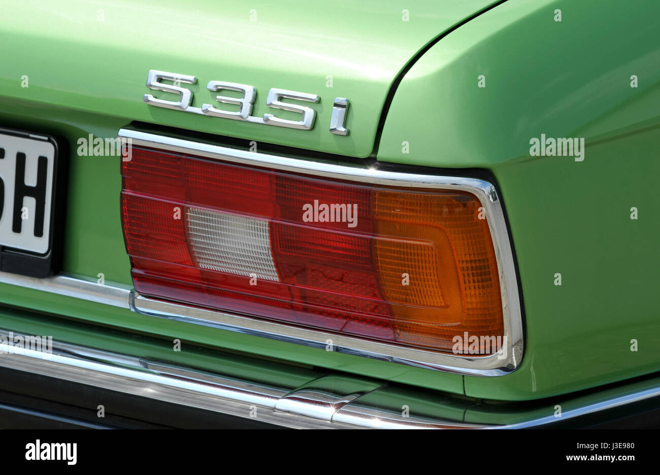 BMW 535i E12 executive saloon car Stock Photo - Alamy
