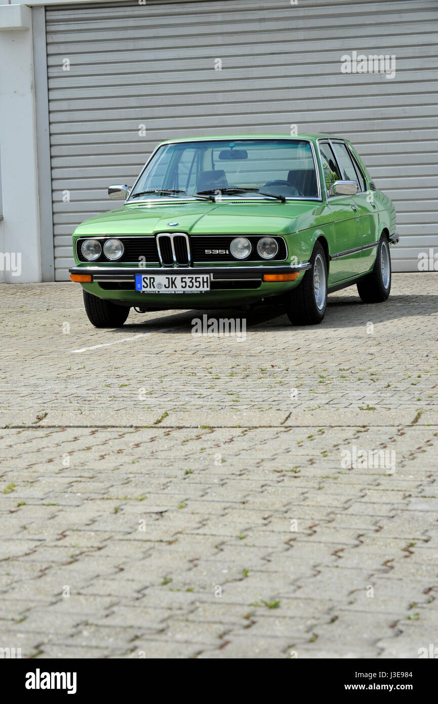 BMW 535i E12 executive saloon car Stock Photo - Alamy