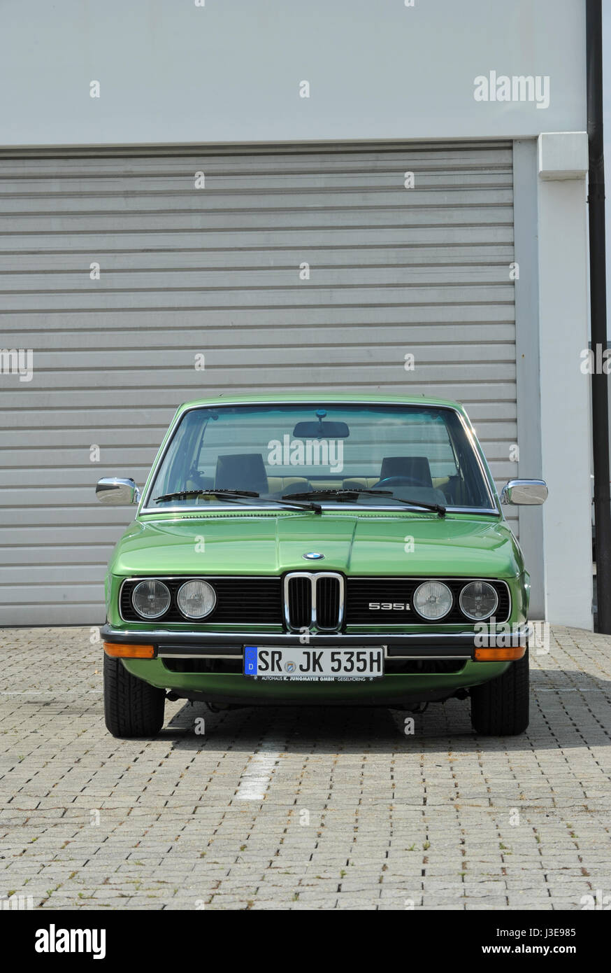 BMW 535i E12 executive saloon car Stock Photo - Alamy