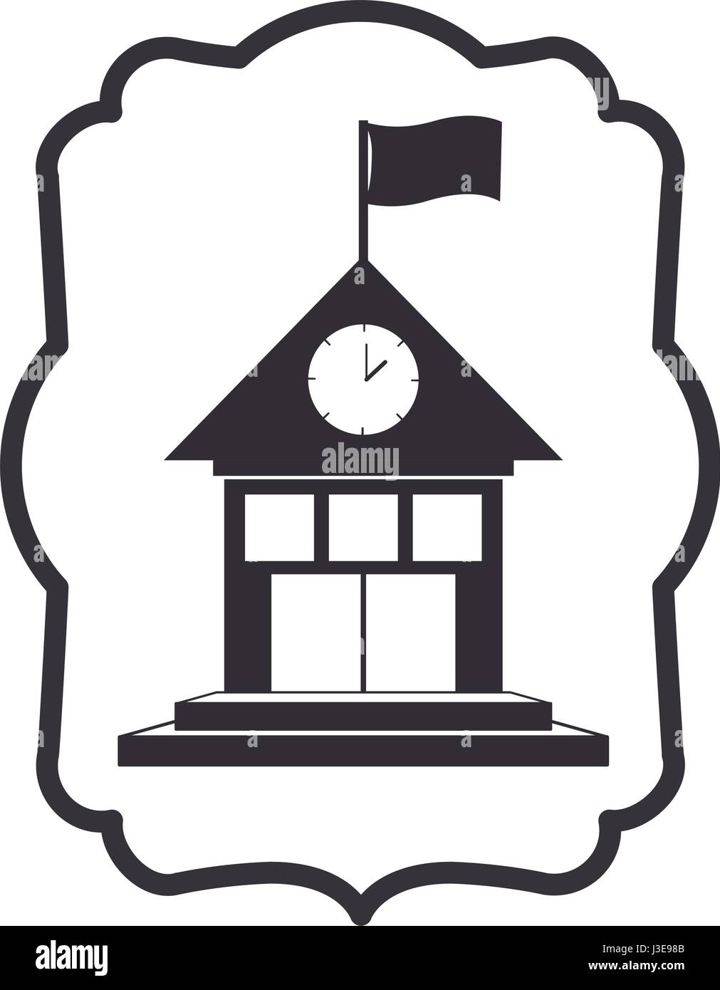 Isolated building of school design Stock Vector Image & Art - Alamy