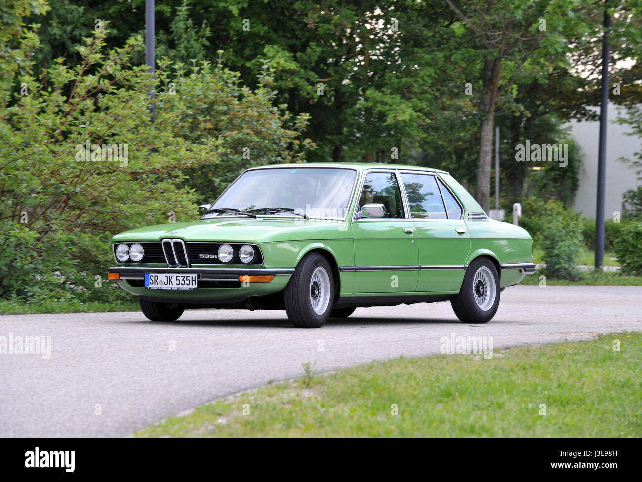BMW 535i E12 executive saloon car Stock Photo - Alamy
