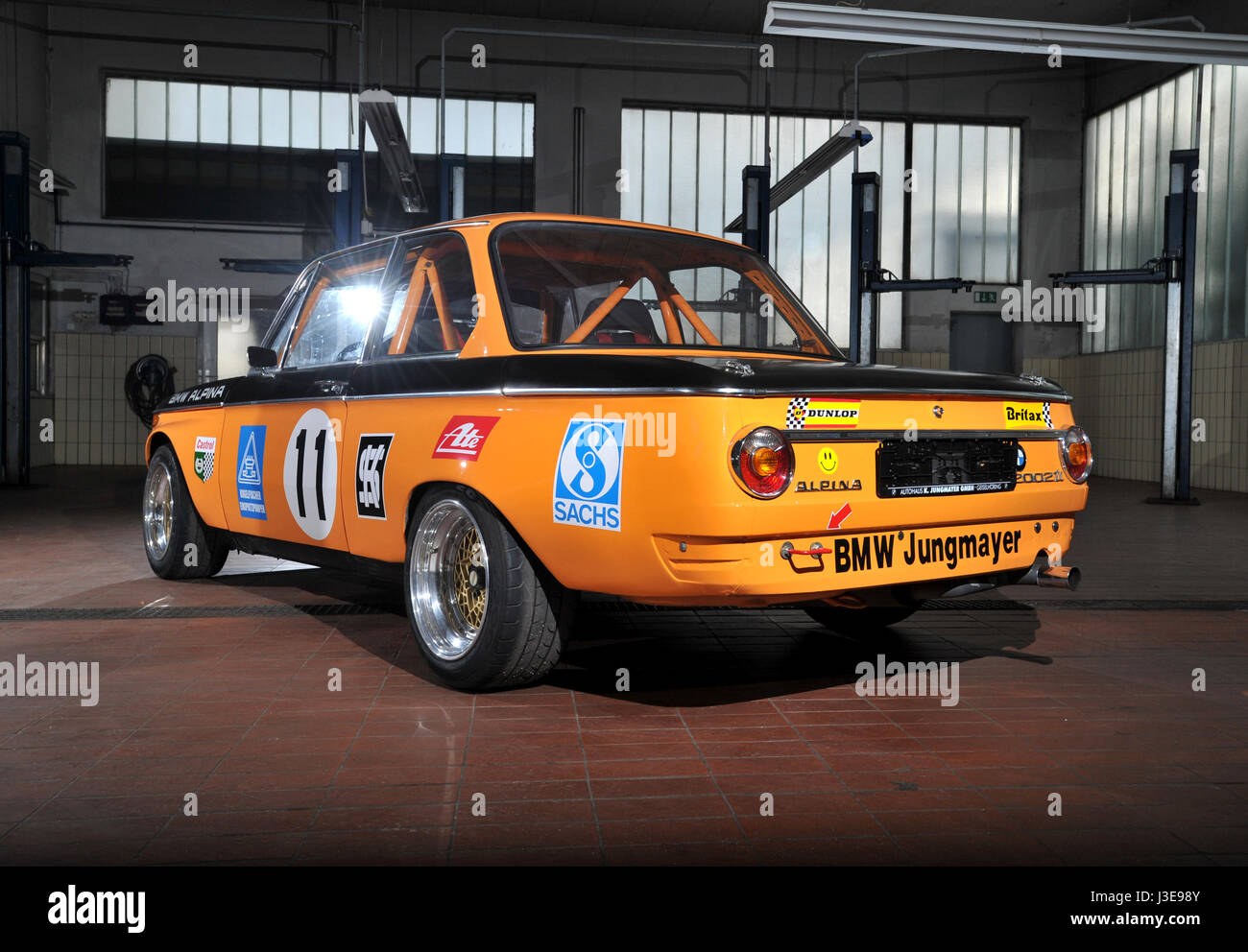 BMW Alpina 2002 Ti race car, German classic car Stock Photo - Alamy