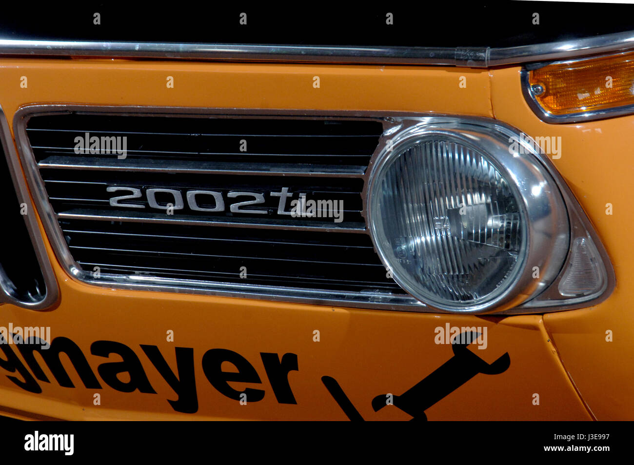 BMW Alpina 2002 Ti race car, German classic car Stock Photo - Alamy