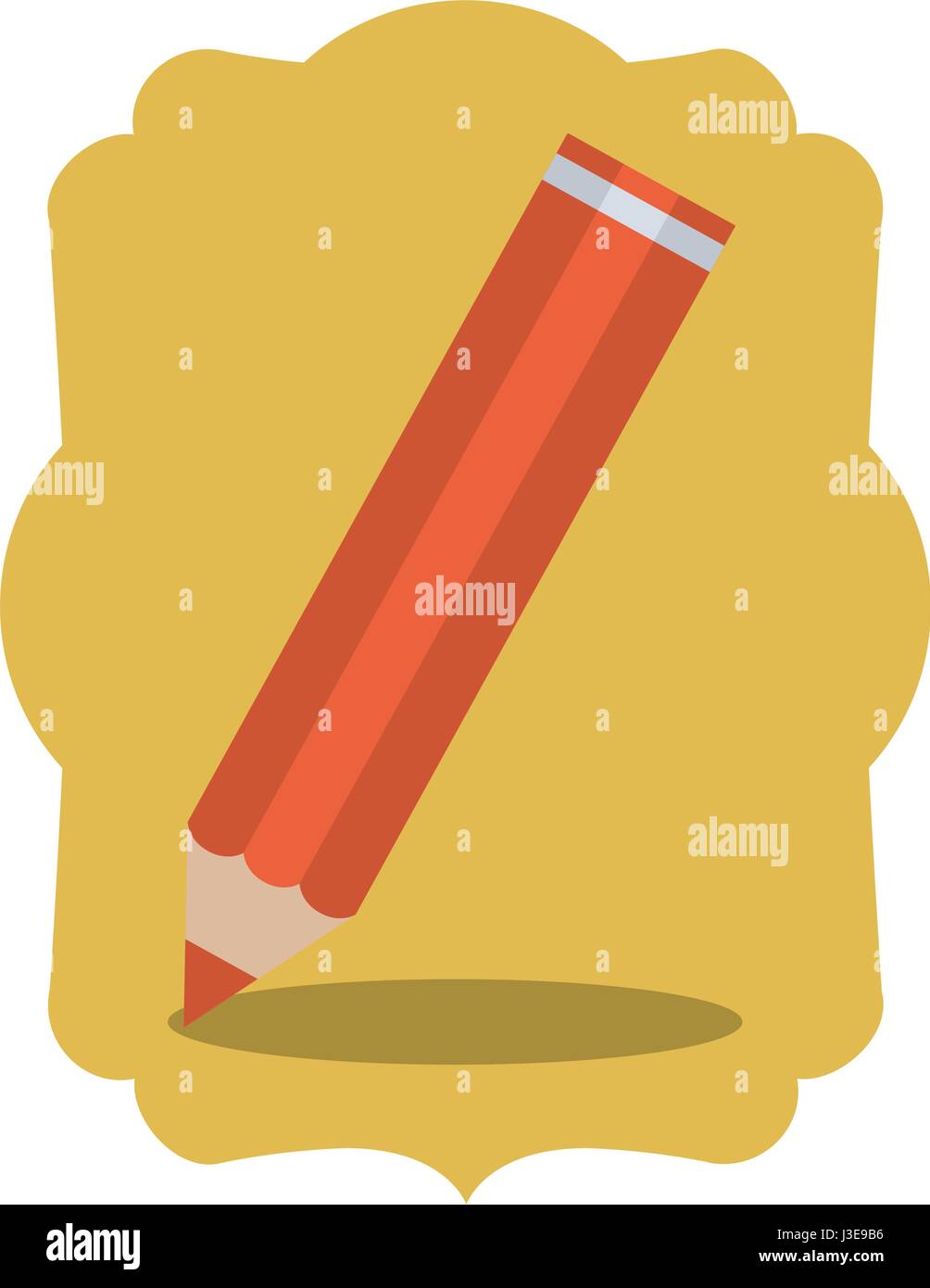 Isolated pencil of school design Stock Vector Image & Art - Alamy