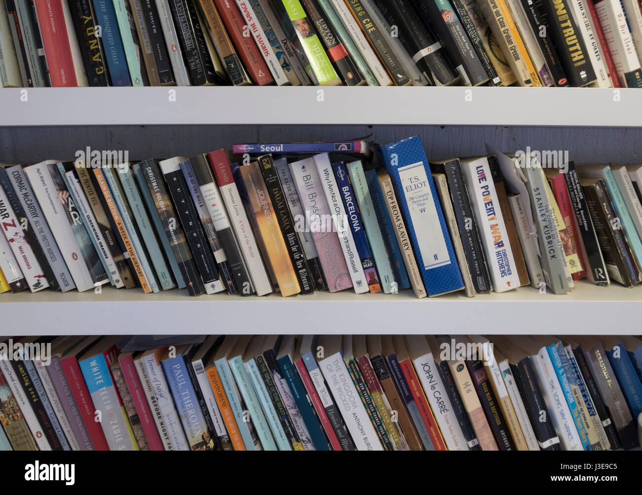 Bookshelf Stock Photo - Alamy