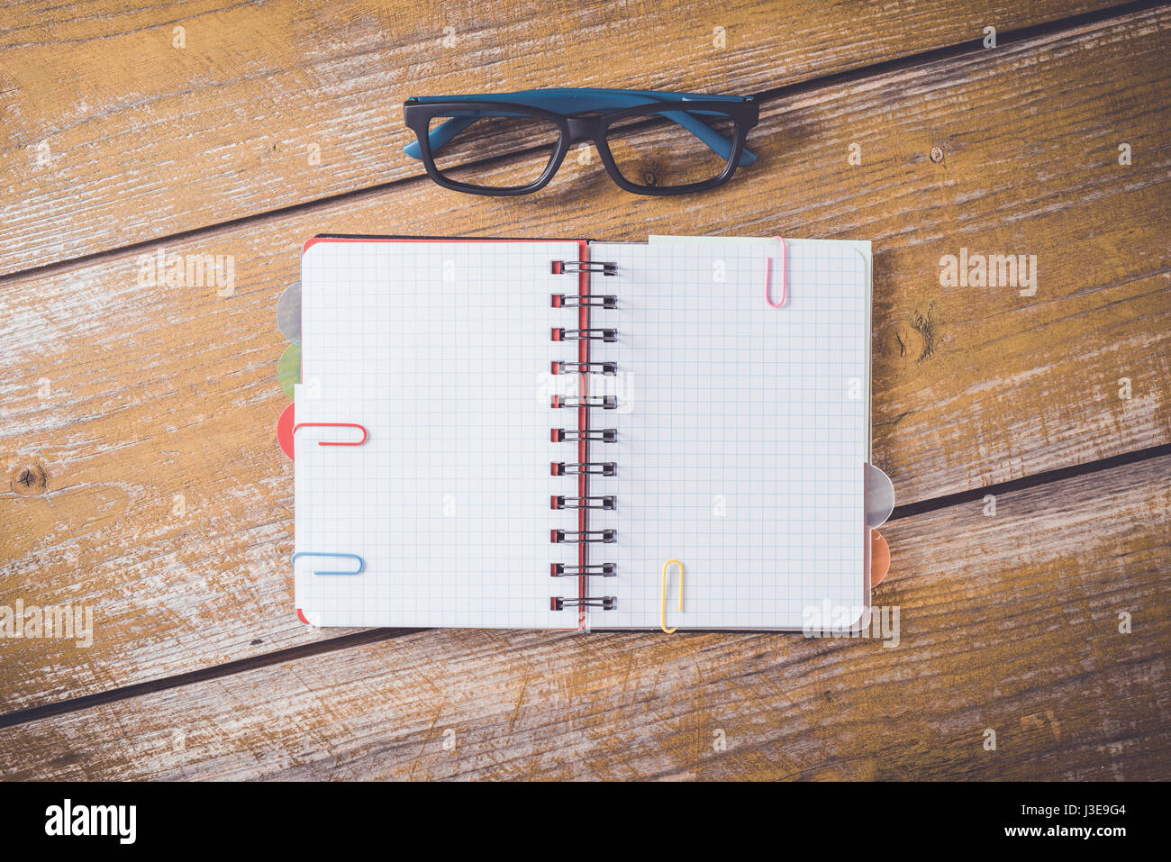 Old vintage workspace table hi-res stock photography and images - Alamy