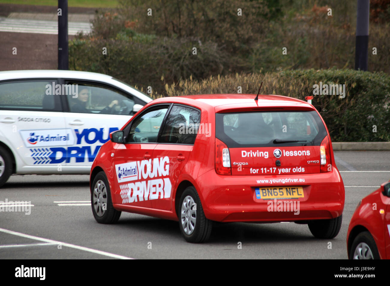 Driver shopping centre car park hi-res stock photography and images - Alamy