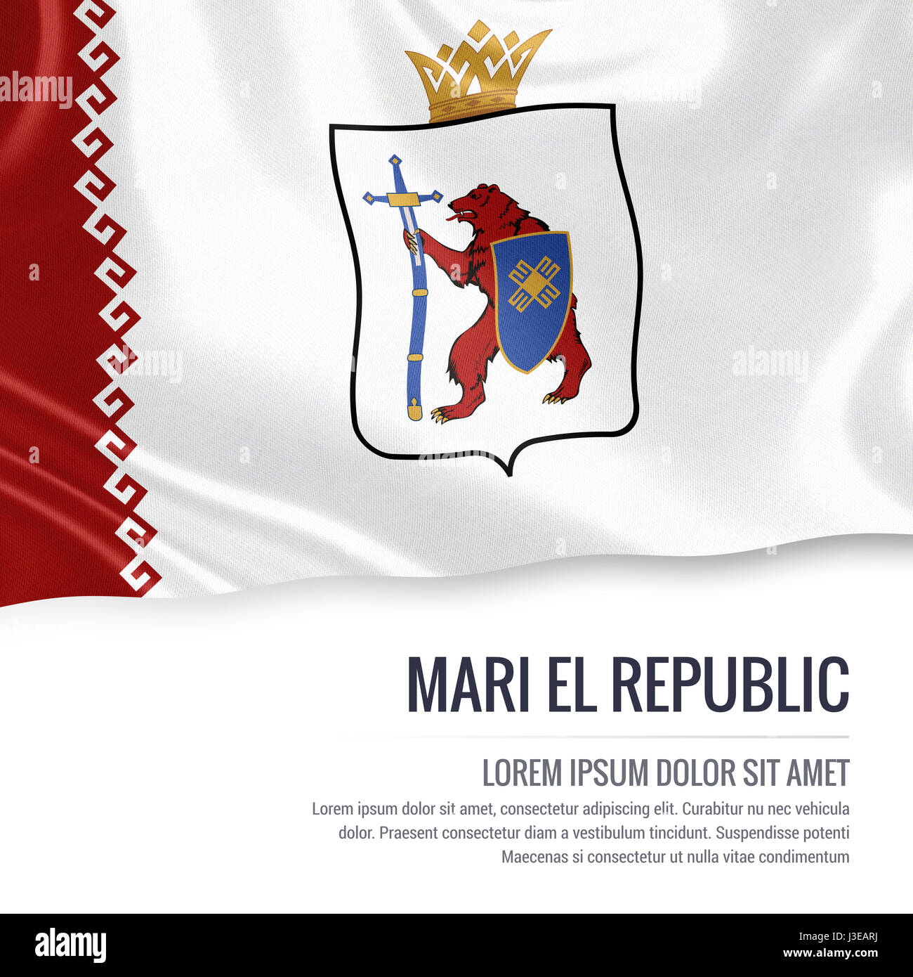 Mari el flag hi-res stock photography and images - Alamy