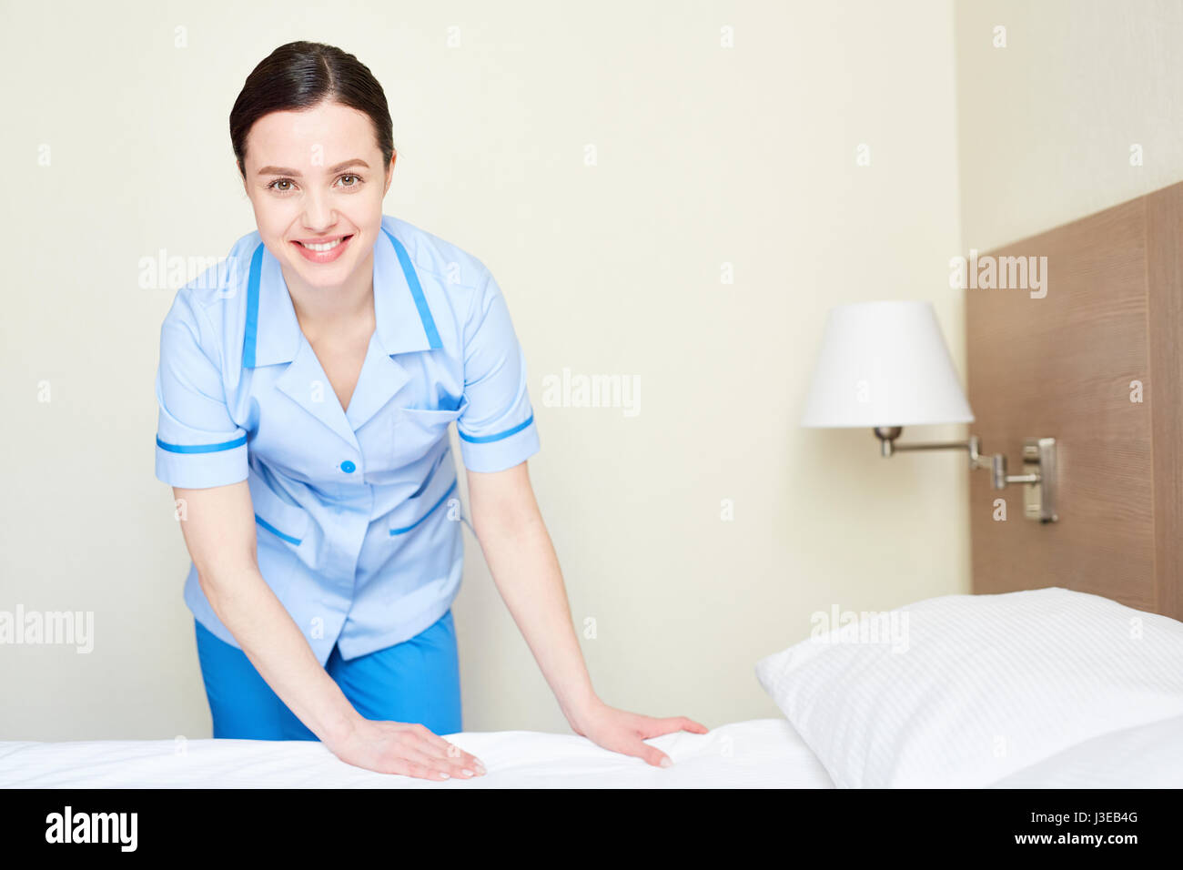 Housekeeper at work Stock Photo - Alamy