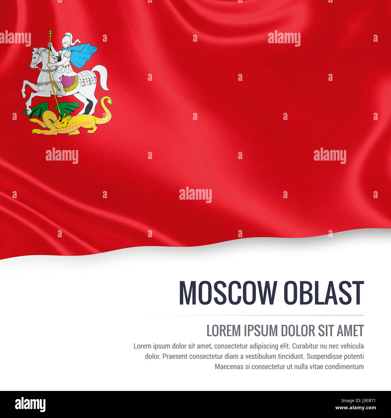 Moscov oblast flag hi-res stock photography and images - Alamy