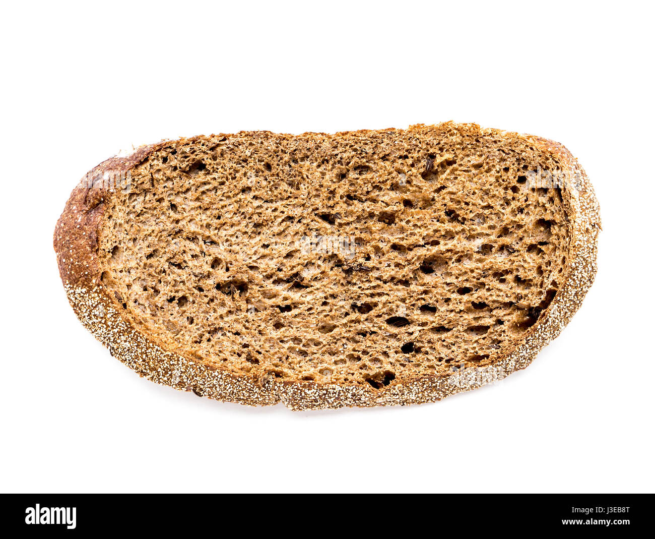 The isolated Dry rye bread Stock Photo - Alamy