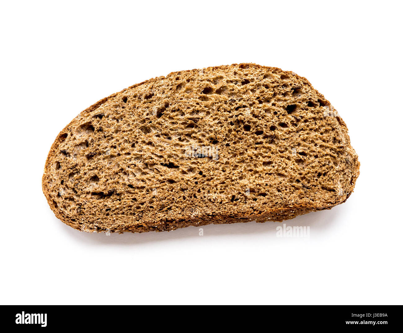 The isolated Dry rye bread Stock Photo - Alamy