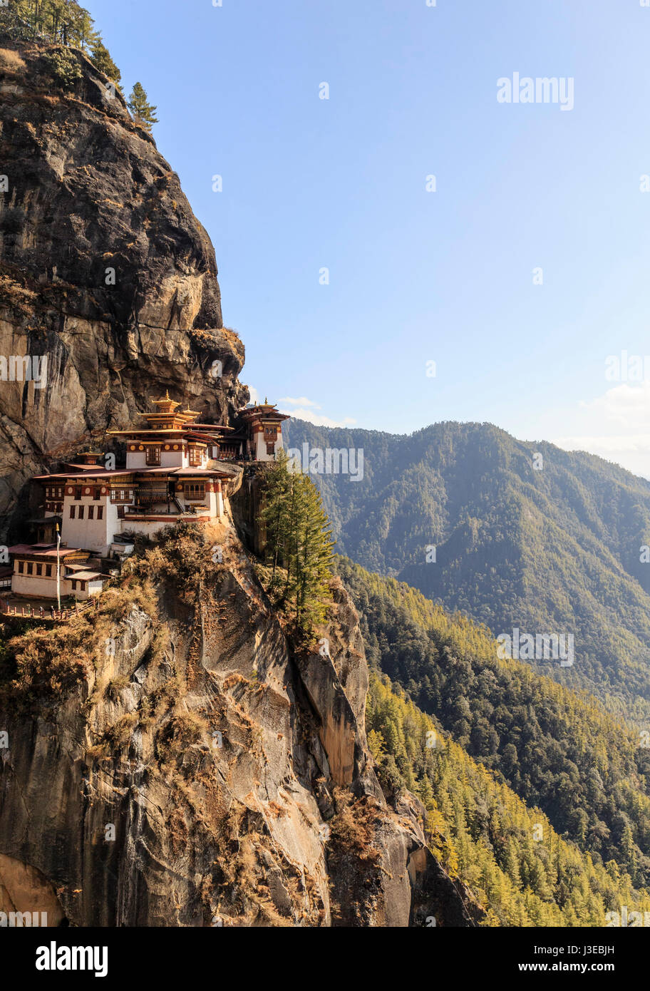 The most sacred place in Bhutan is located on the 3,000-foot high cliff ...