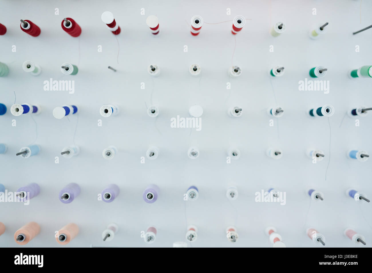 Composition of Sewing Spools Stock Photo - Alamy