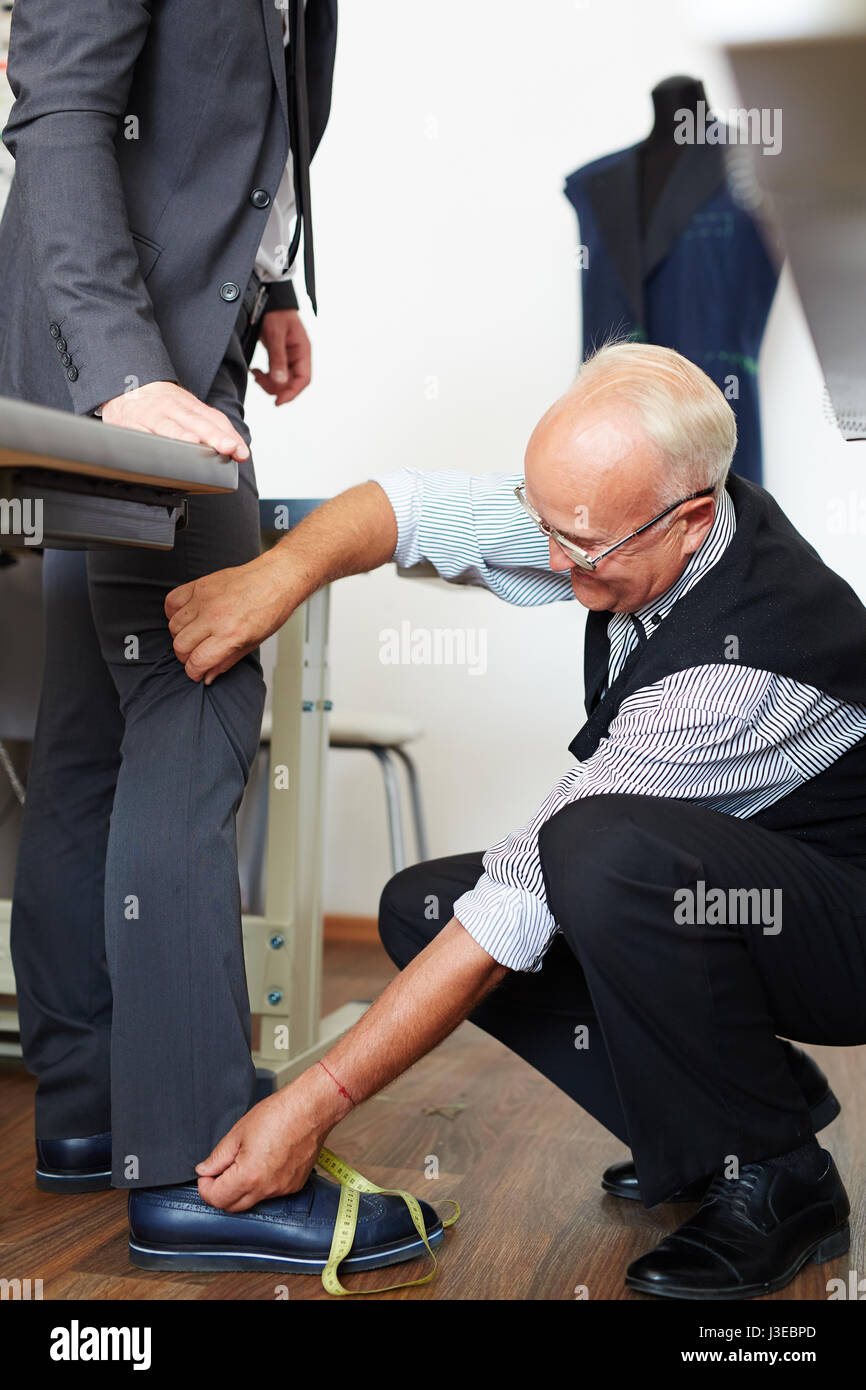 Making Tailored Suit in Atelier Studio Stock Photo - Alamy