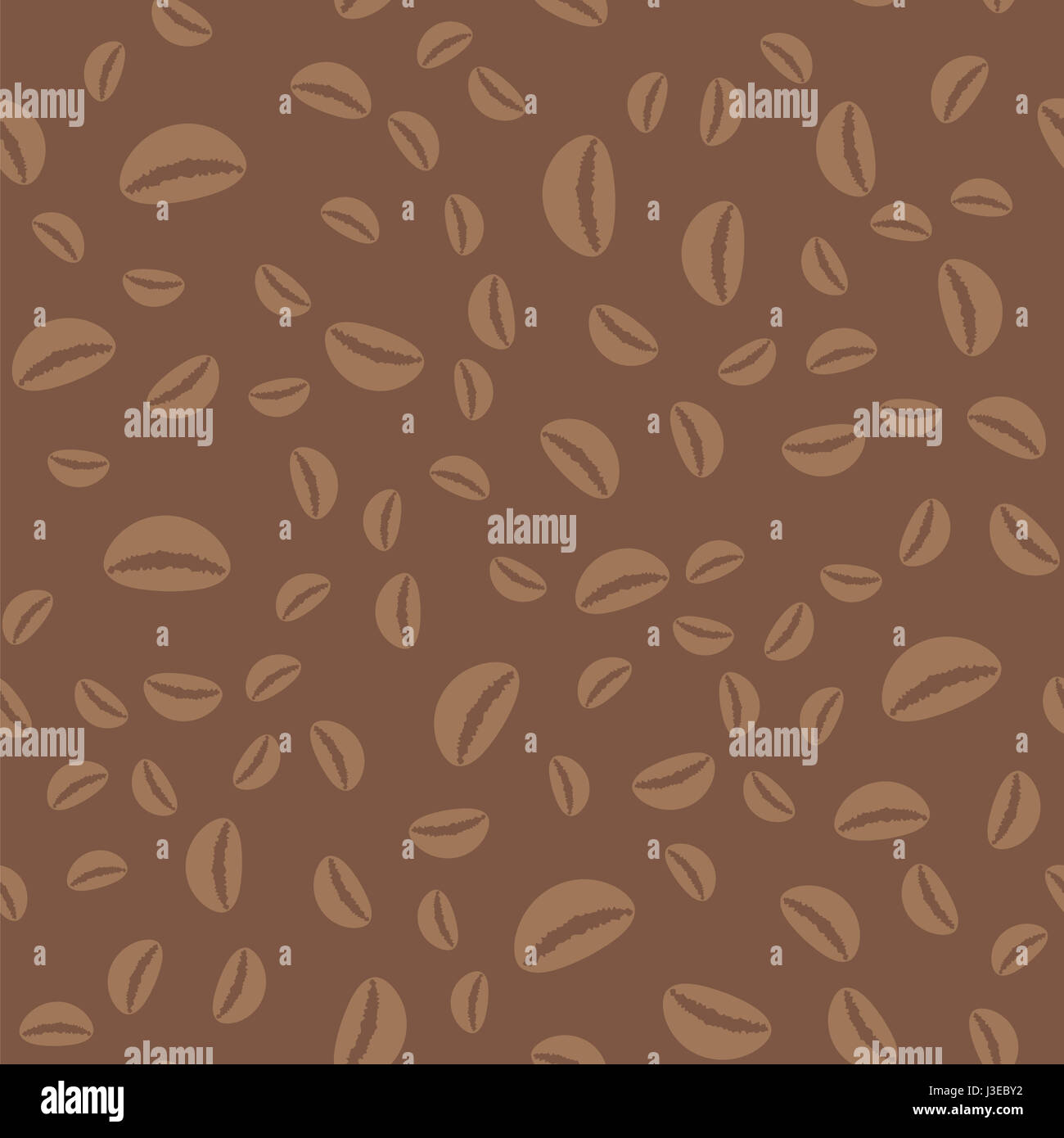 Coffee Beans Seamless Pattern Stock Photo - Alamy