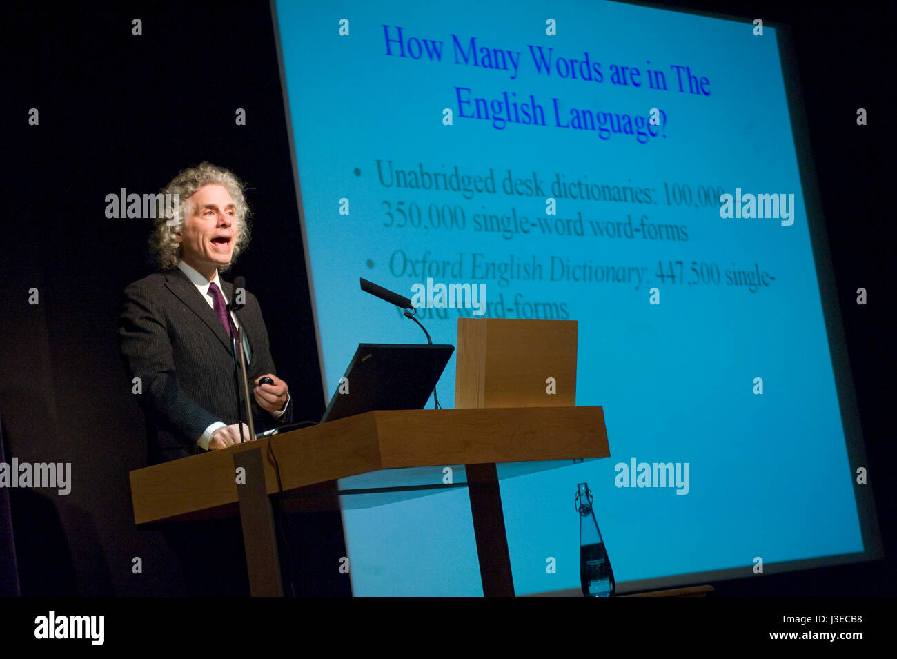 Professor Steven Pinker, world renowned linguist and writer on language ...