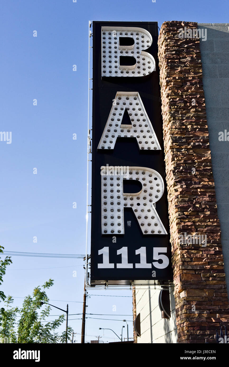 Downtown arts sign hi-res stock photography and images - Alamy