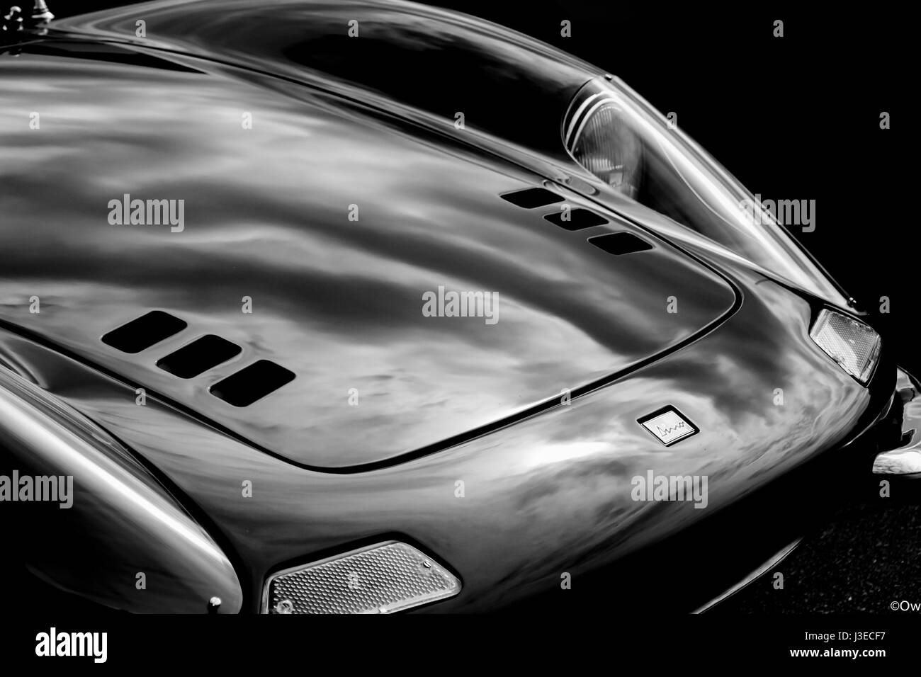Ferrari Black and White Stock Photos & Images - Alamy