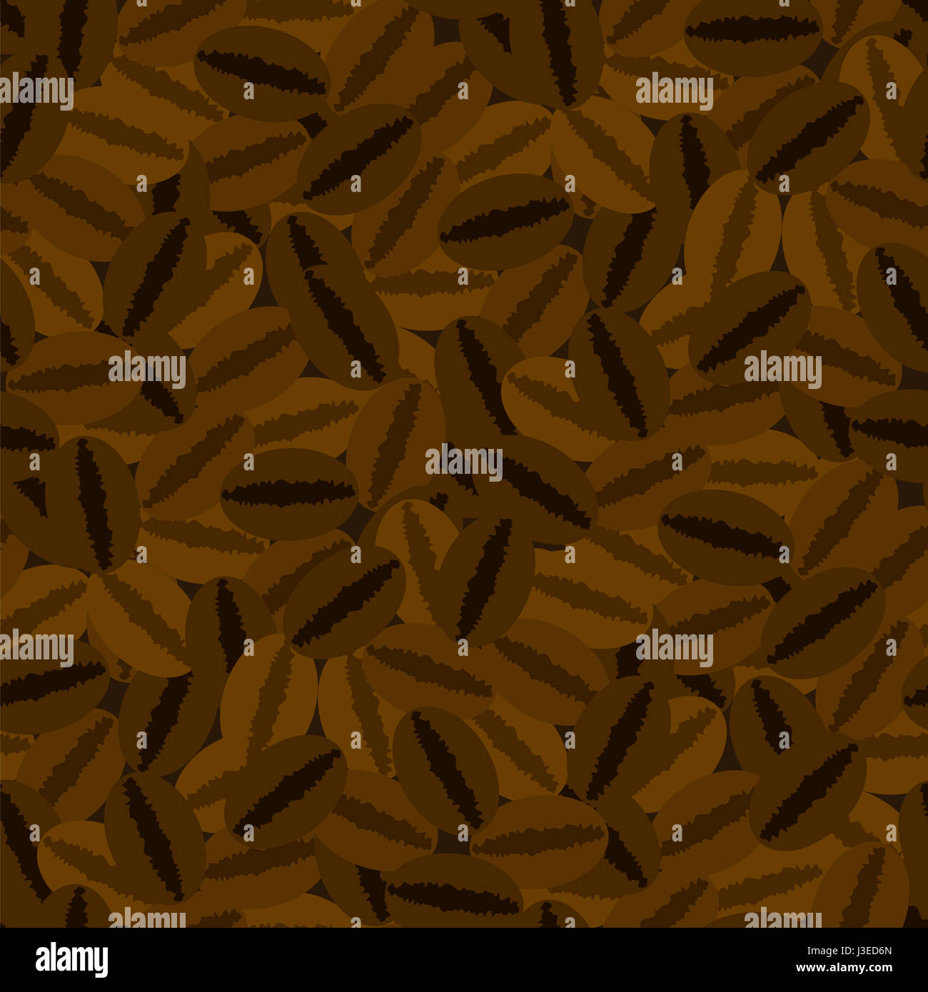 Coffee Beans Seamless Pattern Stock Photo - Alamy