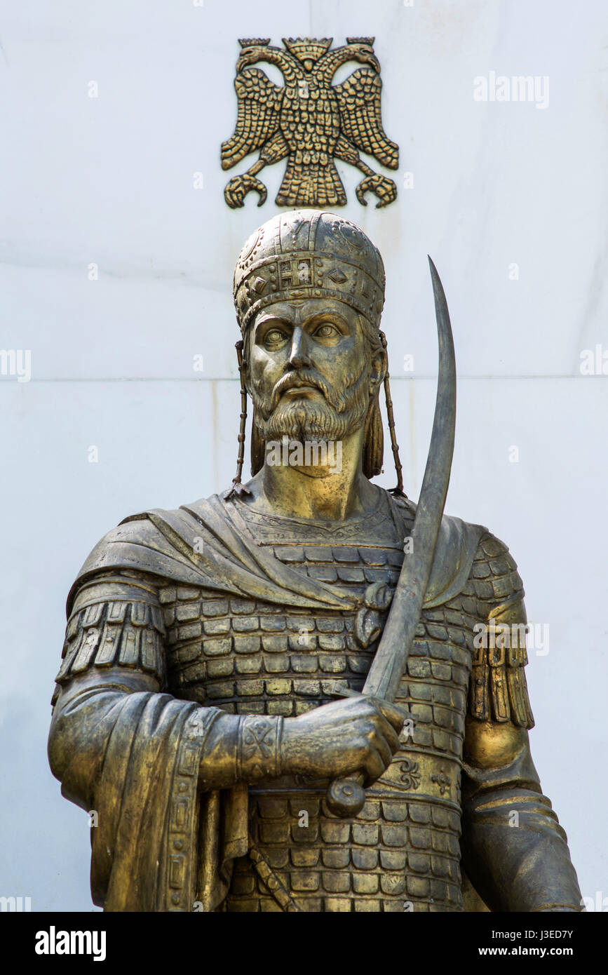 statue of Constantine XI Palaeologus in Athens Stock Photo: 139844655 ...