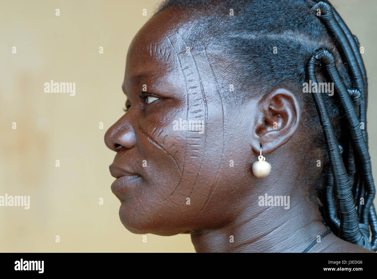Body scarification hi-res stock photography and images - Alamy