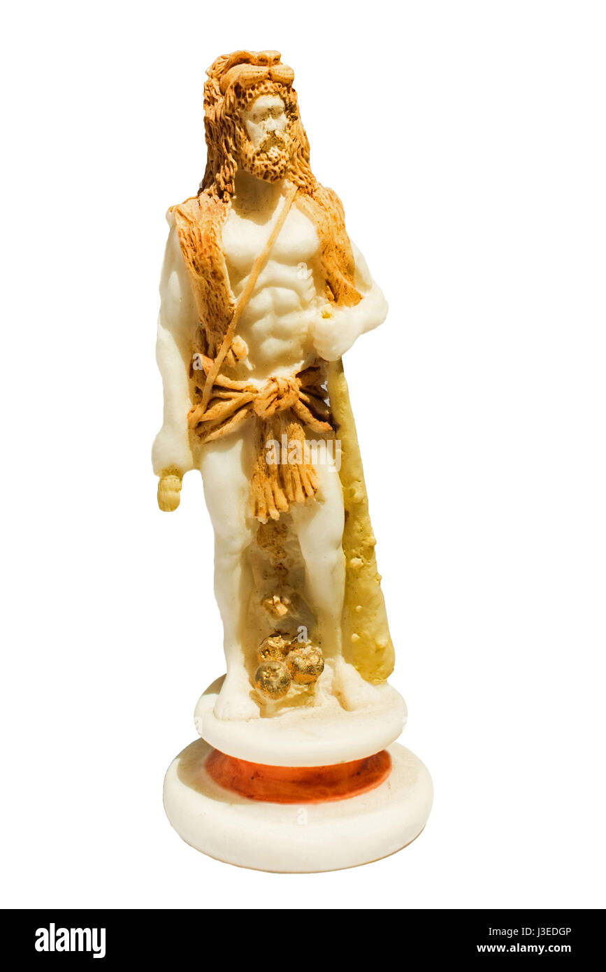 Ancient marble statue man Cut Out Stock Images & Pictures - Alamy