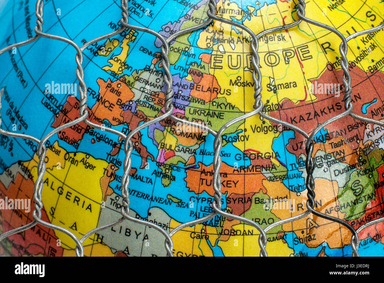 Map behind hi-res stock photography and images - Alamy