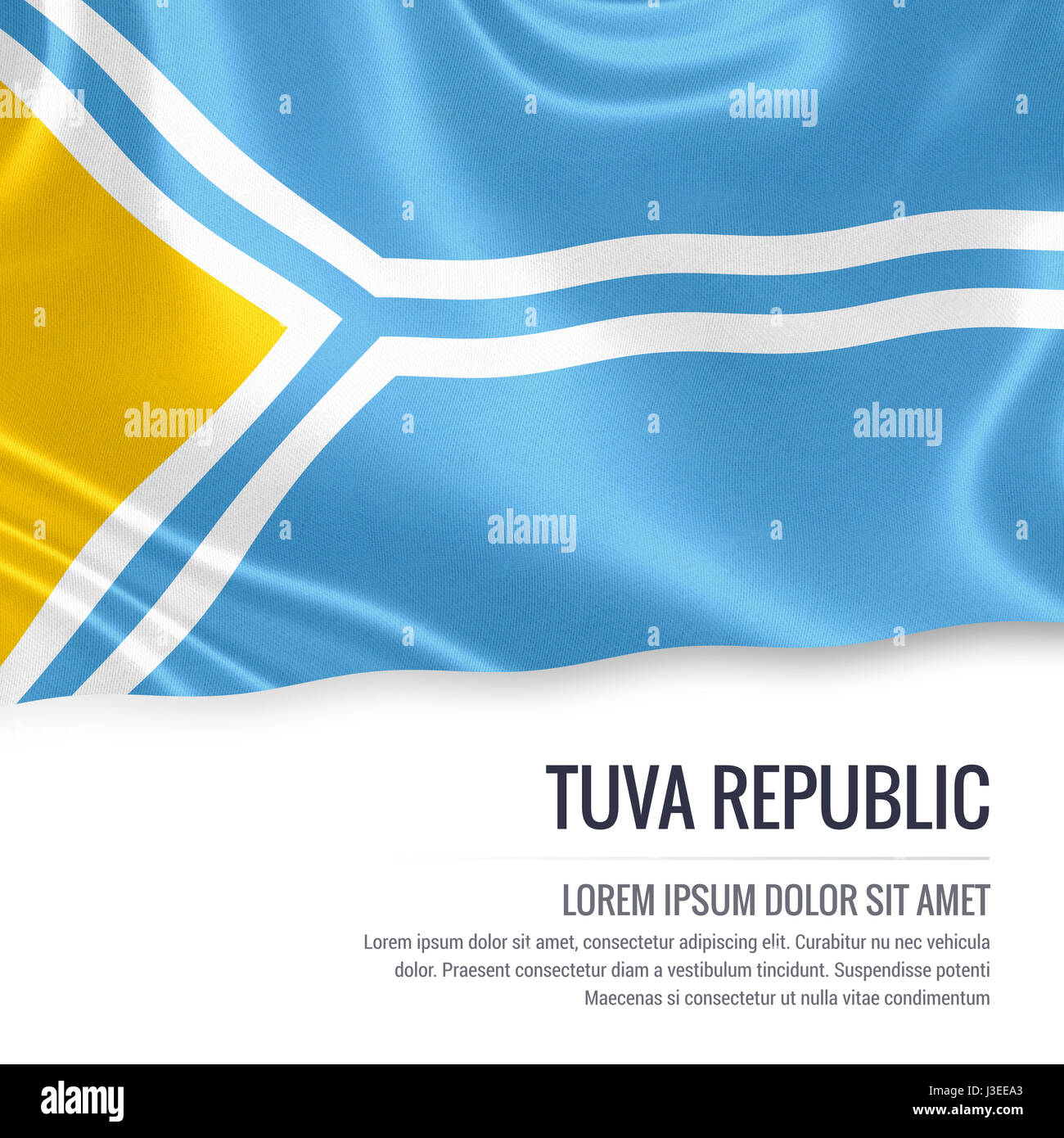 Tuva republic flag hi-res stock photography and images - Alamy