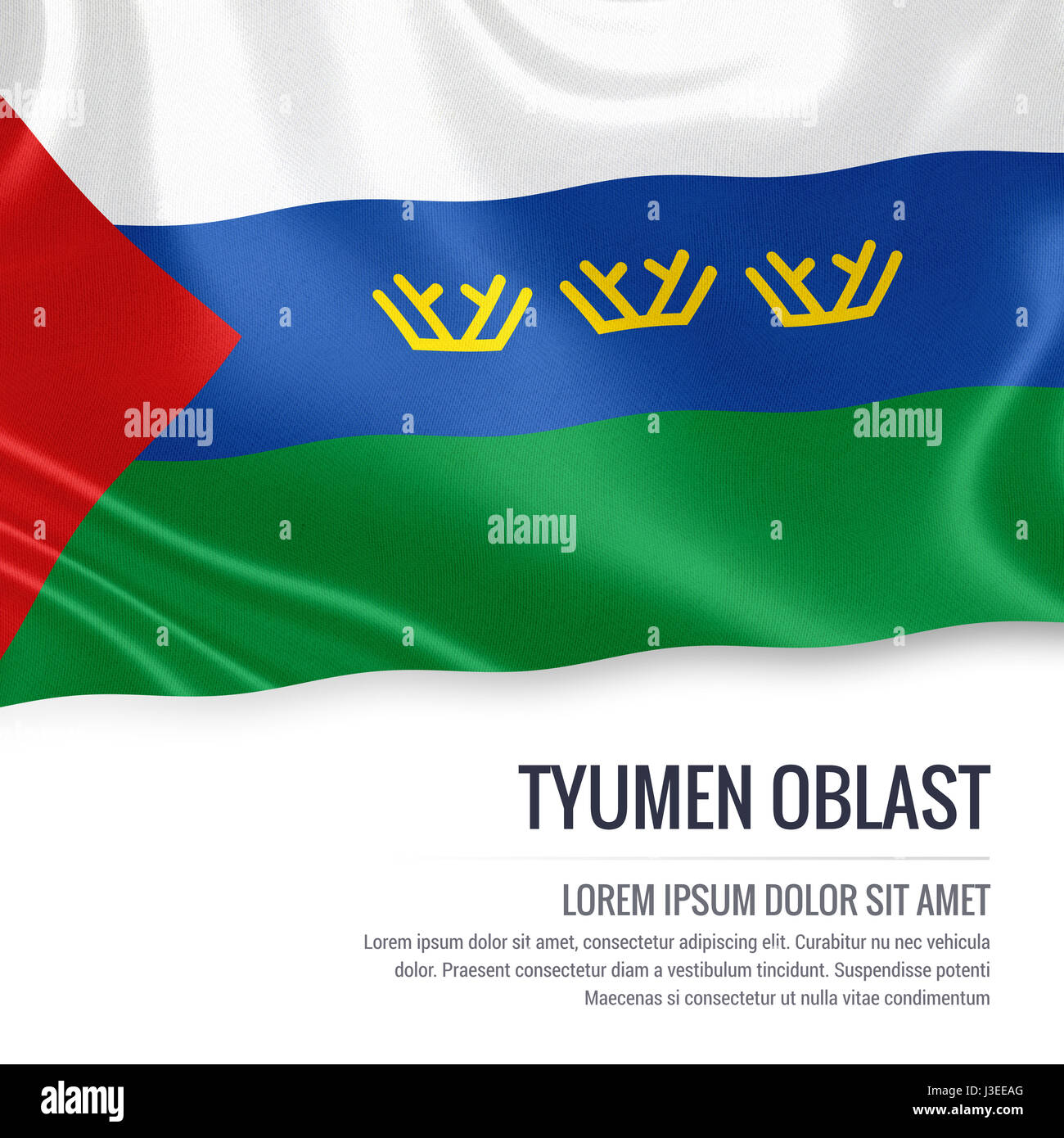 Tyumen flag hi-res stock photography and images - Alamy