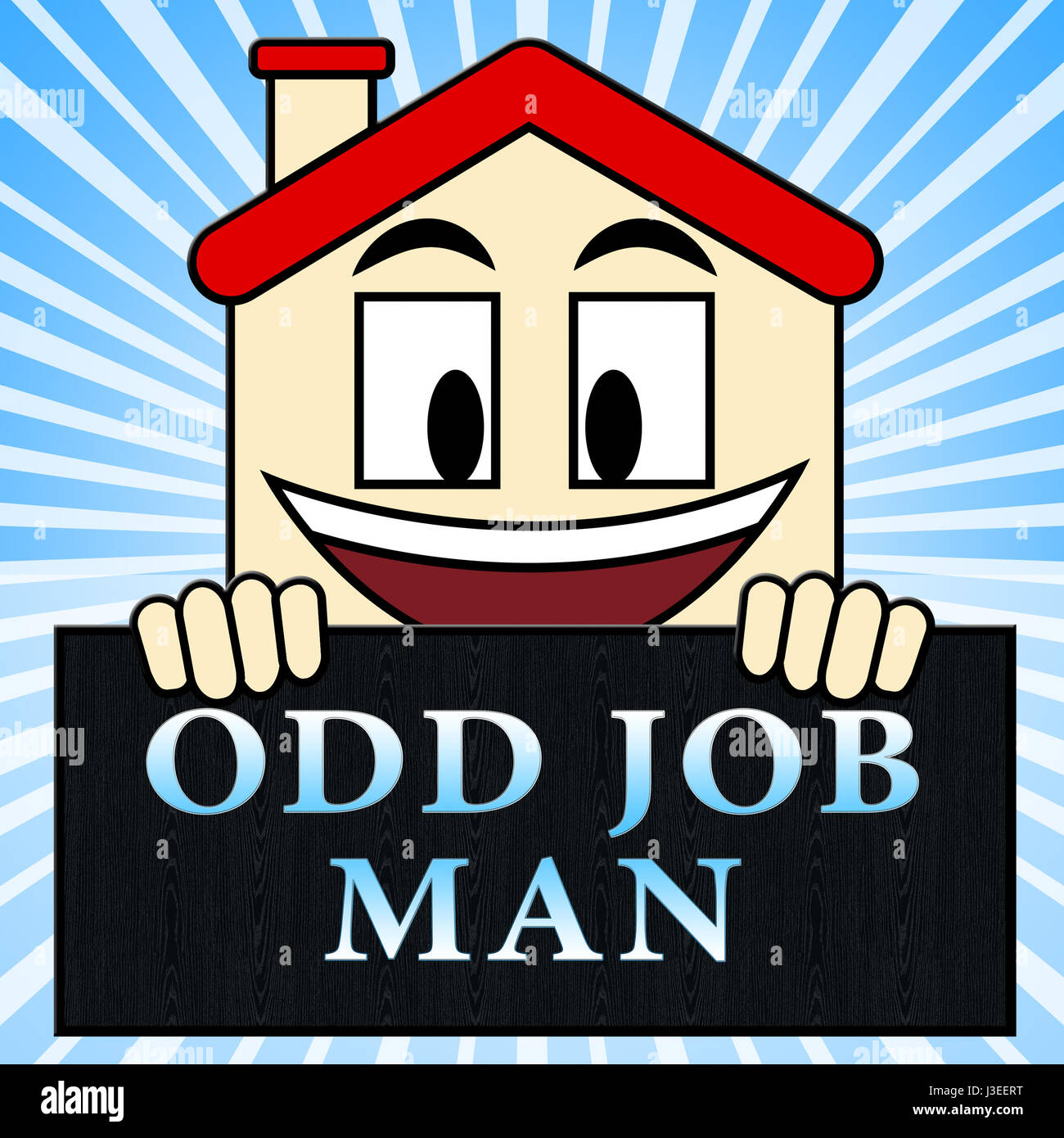 Odd job man hi-res stock photography and images - Alamy