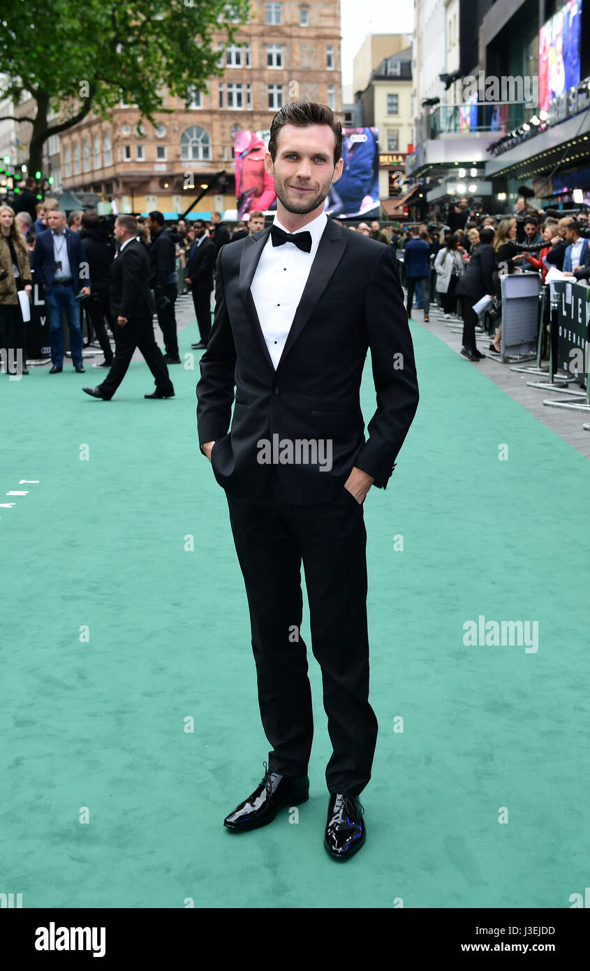 Ben Rigby arriving for the Alien: Covenant Premiere held at the Odeon ...