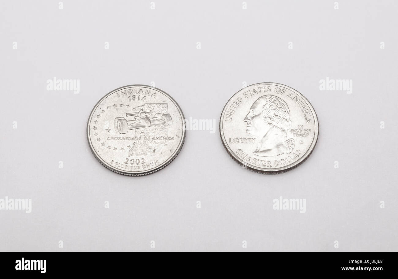 Indiana wealth map hi-res stock photography and images - Alamy