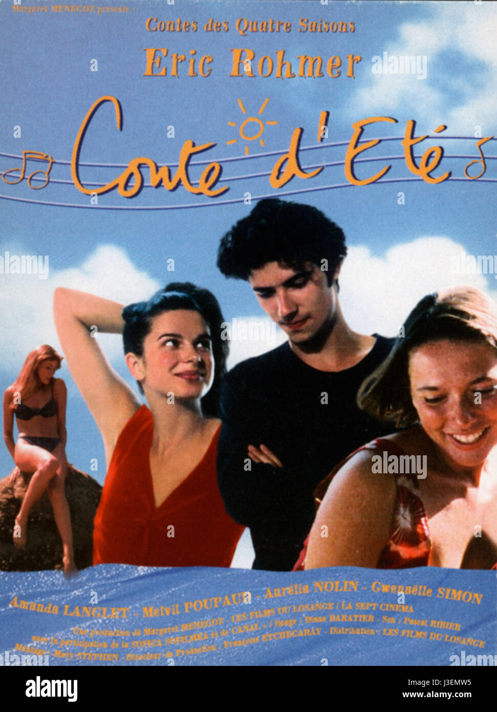 Conte d'été A Summer's Tale(1996) france Gwenaëlle Simon, Melvil ...