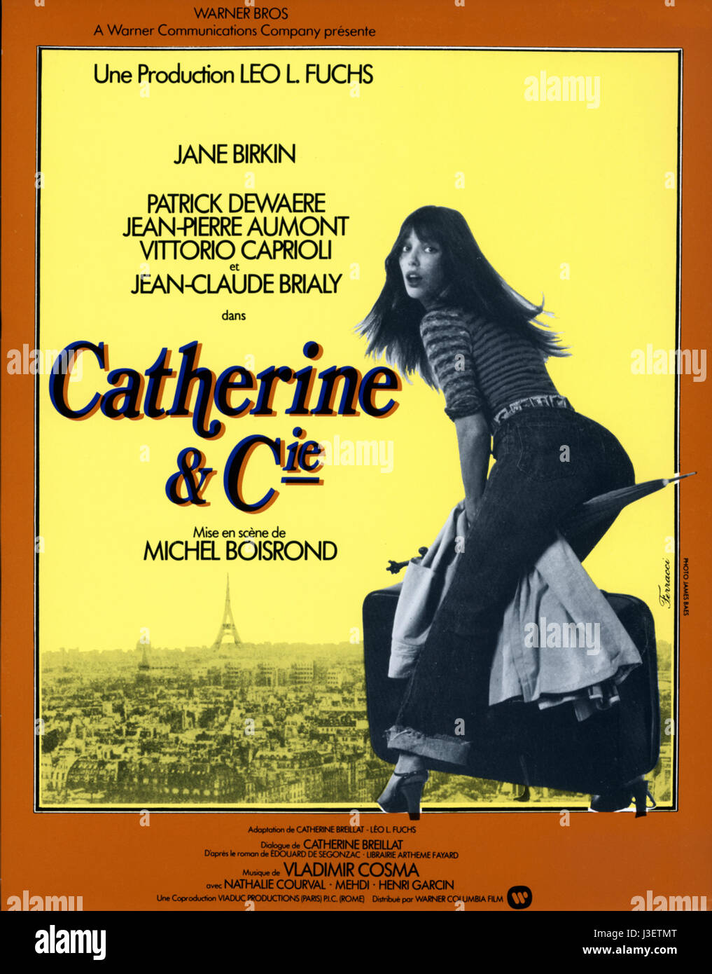 Catherine et Cie Catherine & Co. Year : 1975 France / Italy Jane Birkin ...