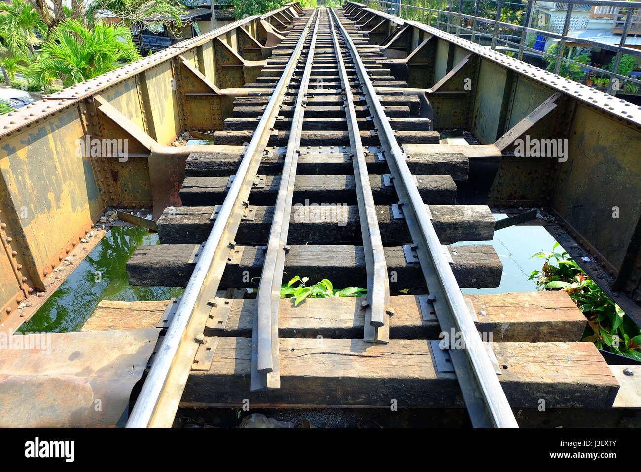 Train Track Way Stock Photo - Alamy
