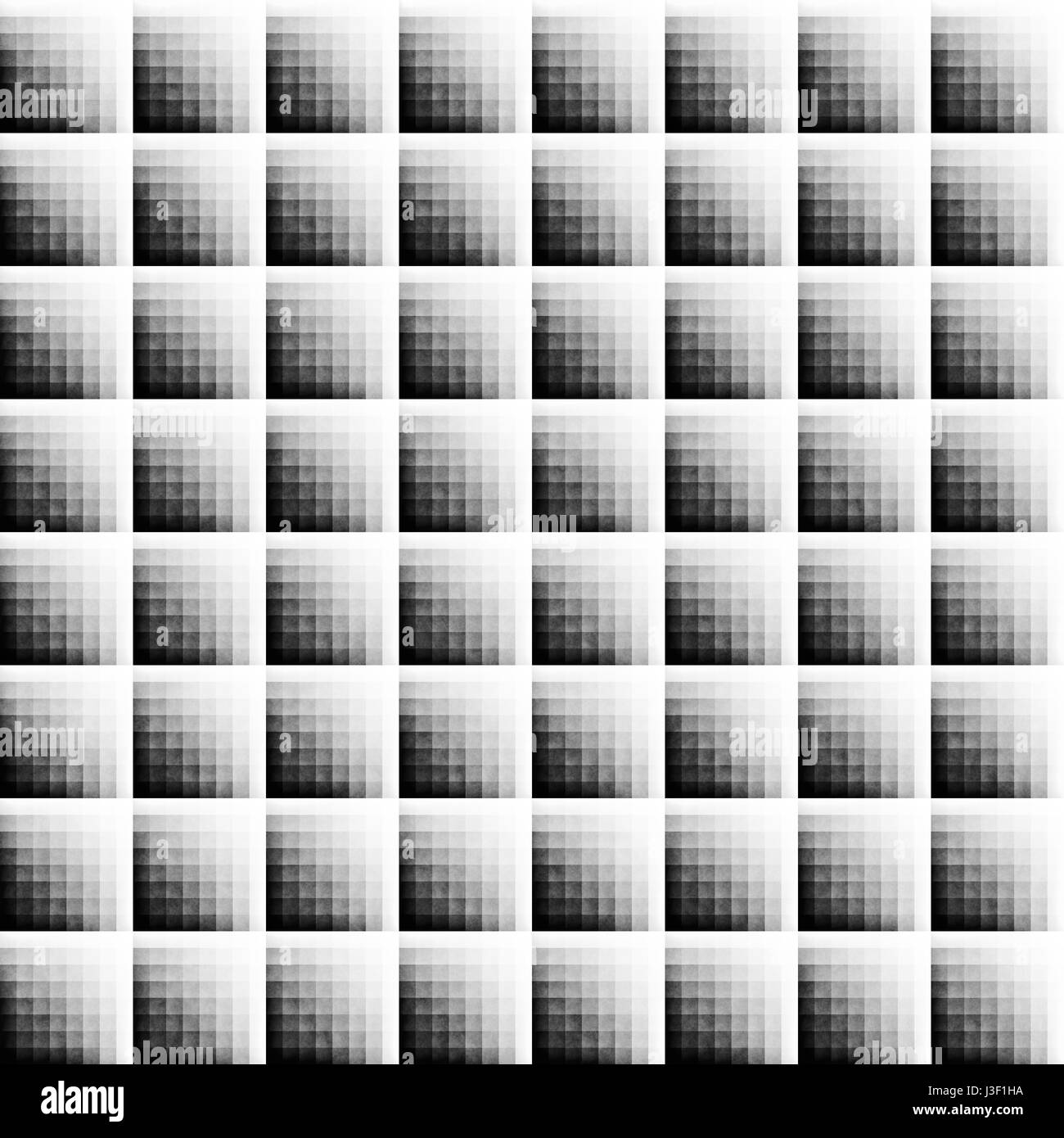 Seamles Gradient Rhombus Grid Pattern. Retro Monochrome Texture ...