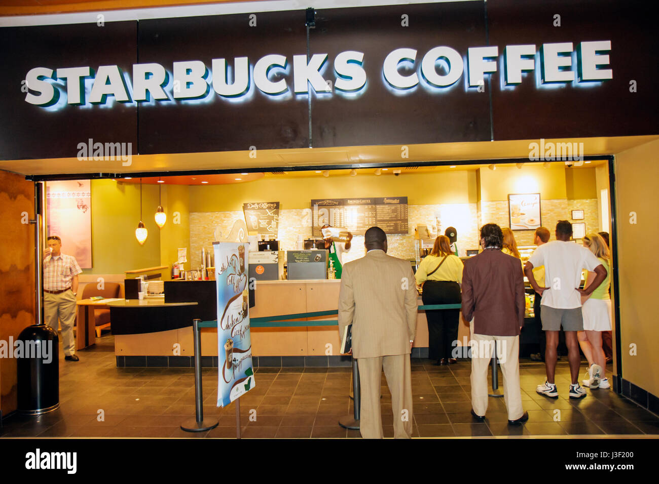 Miami Florida,InterContinental,hotel,lobby,cafe,Starbucks Coffee ...