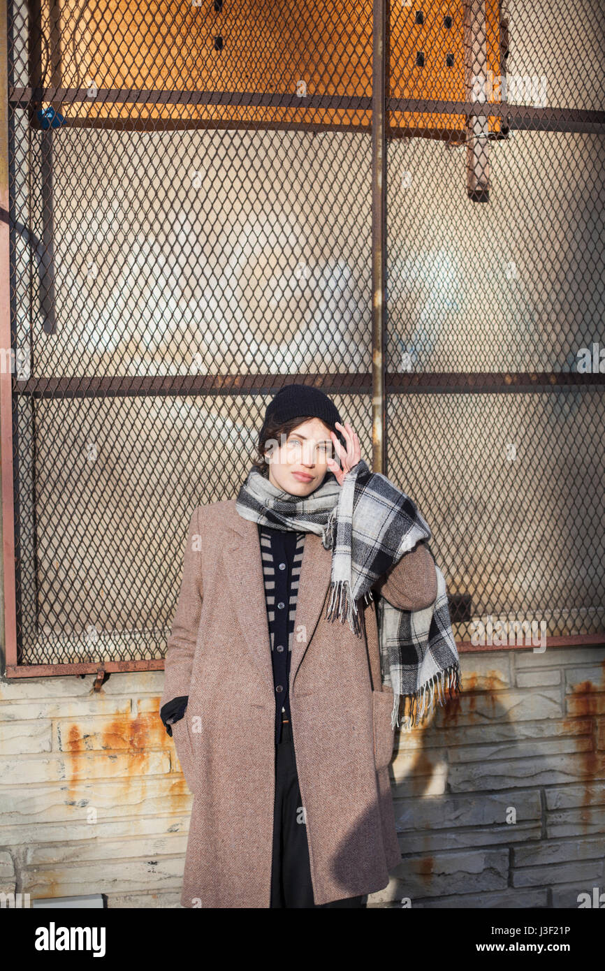 Portrait of a stylish young woman Stock Photo - Alamy