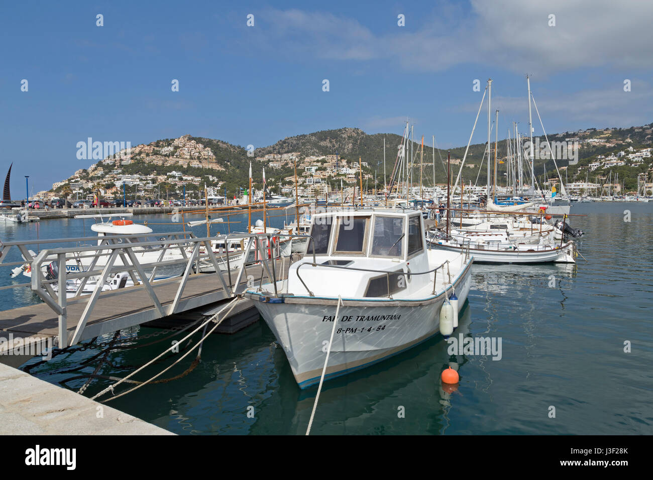 marina of Port d´Andratx, Mallorca, Spain Stock Photo - Alamy