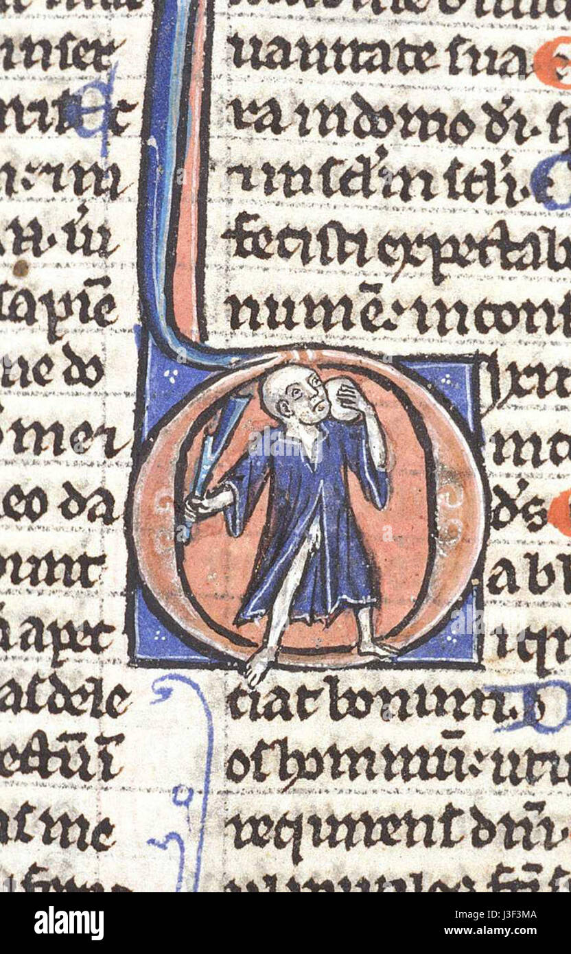 A detailed page (Fol. 246v) from the Fecamp Bible, likely showing a ...
