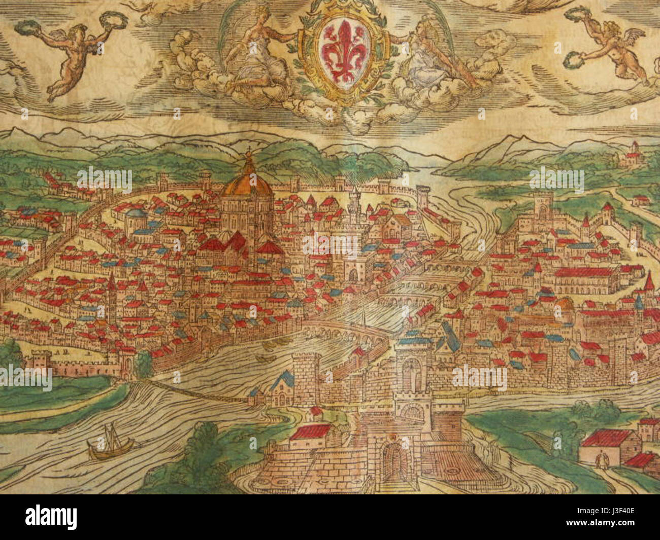 Florence a close view 1600 Stock Photo - Alamy