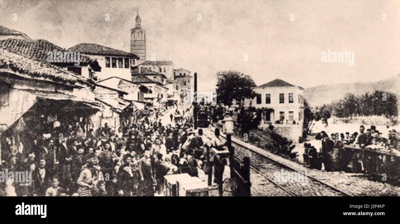 The first train in Veles marks an important moment in the development ...