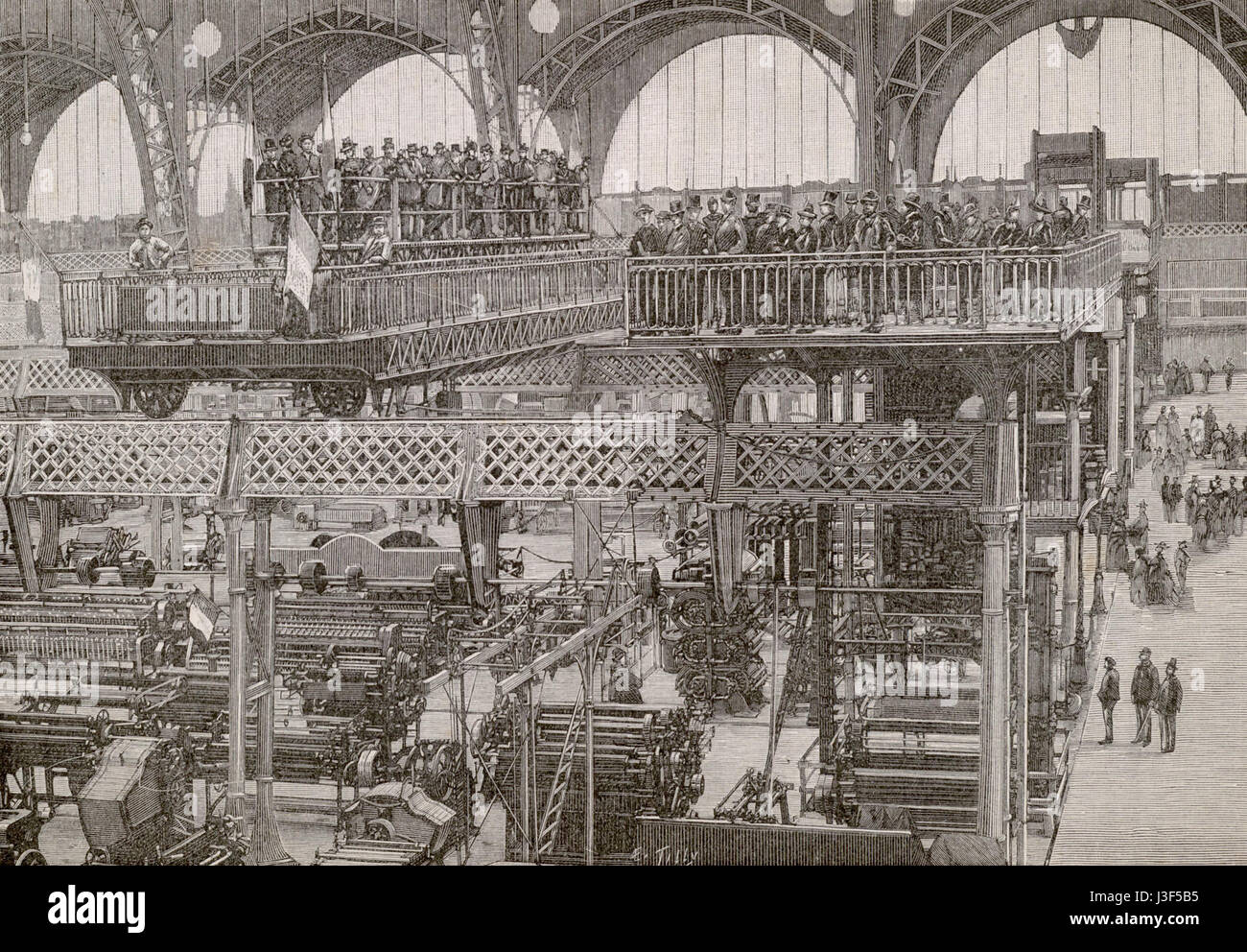 The Galerie des Machines was an exhibition hall at the 1889 Paris ...