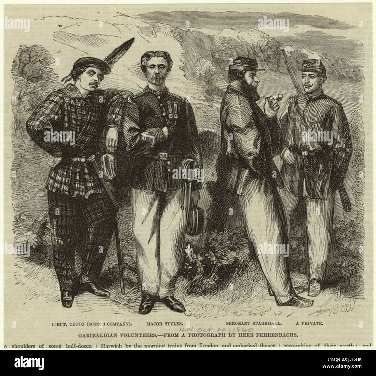 This refers to the volunteers who fought under Giuseppe Garibaldi ...