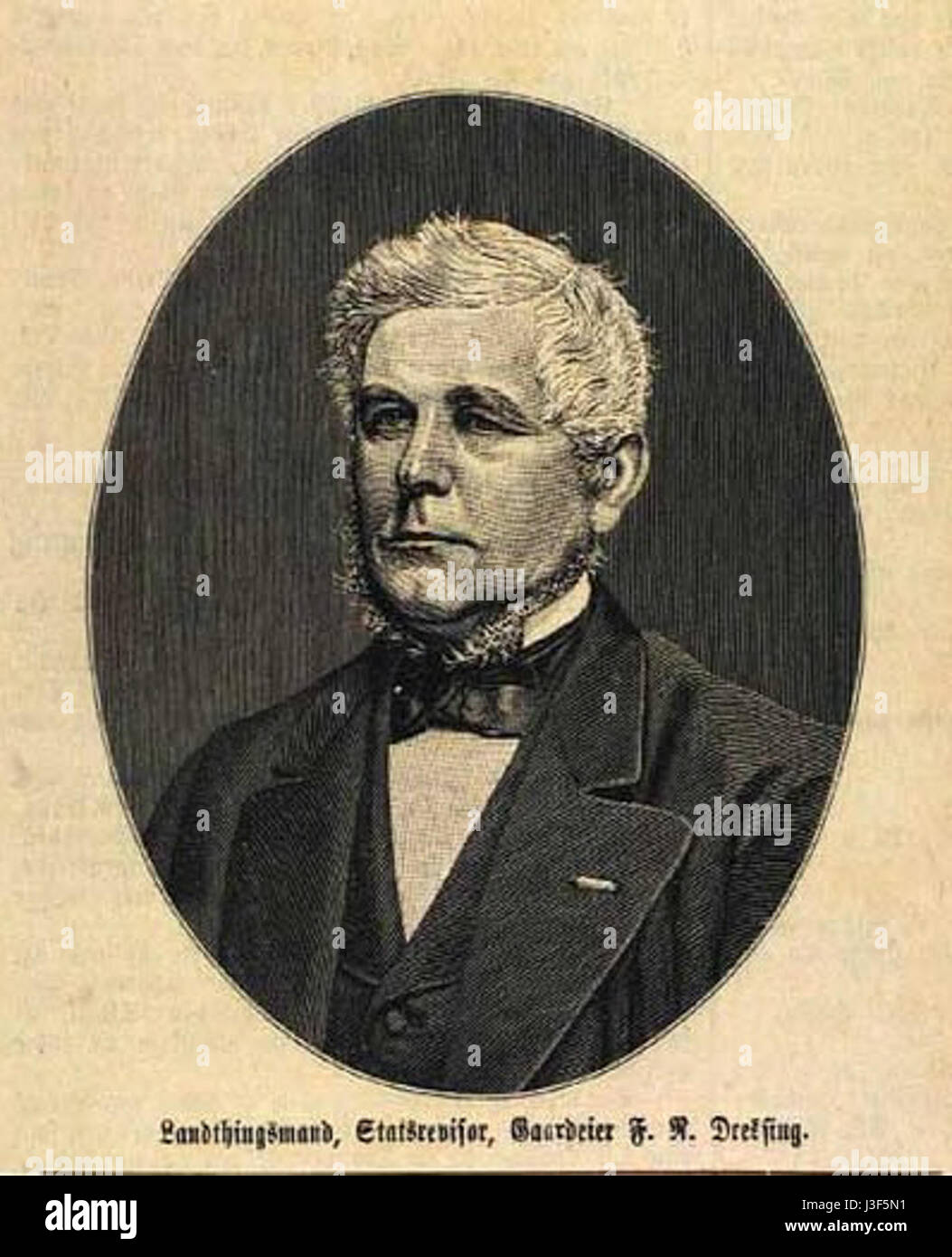 Frederik Nicolai Dresing Stock Photo - Alamy