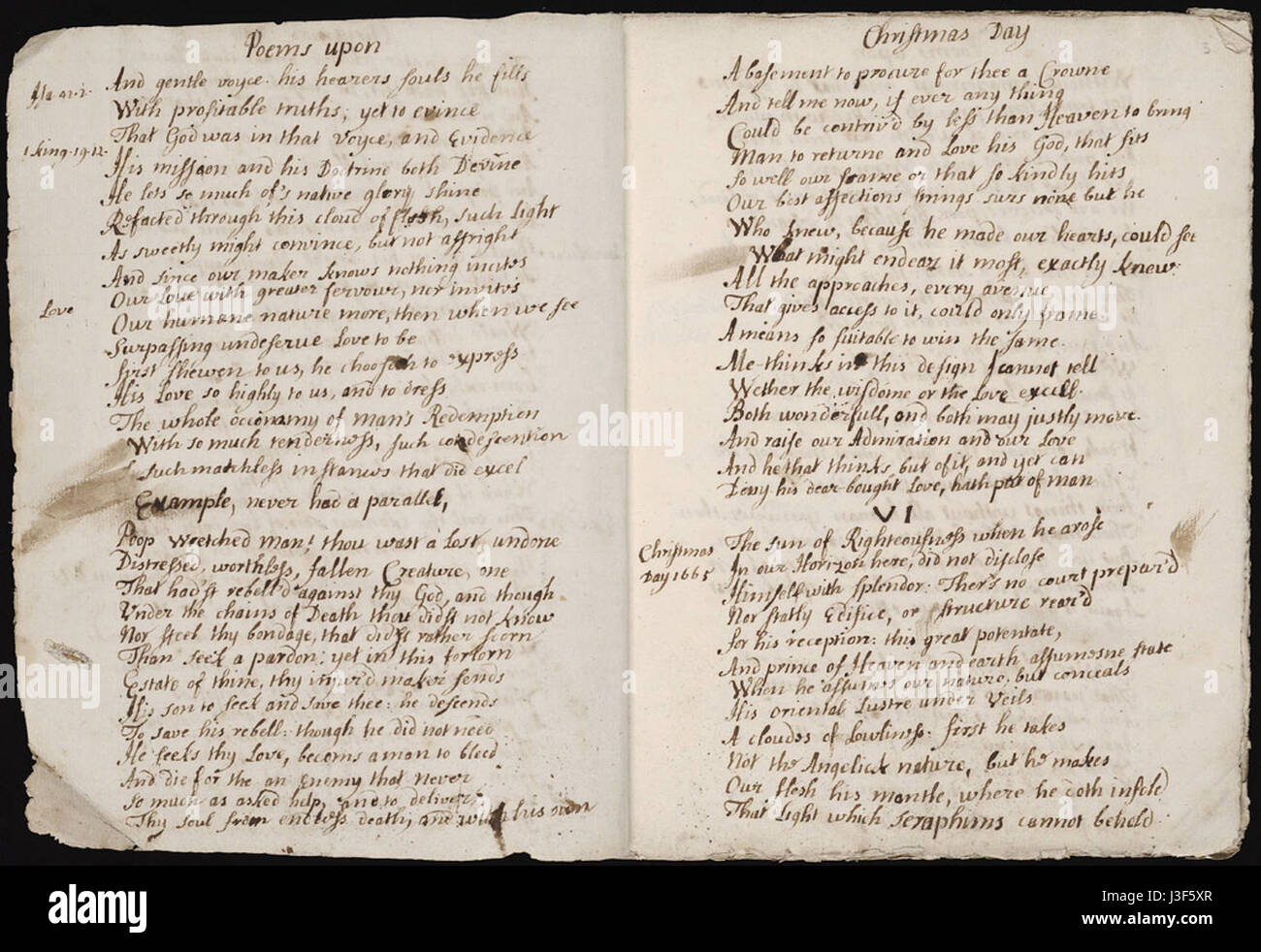 This collection, dating from 1655 to 1668, includes devotional verses ...