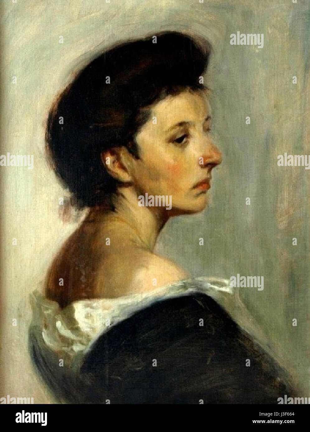 German female portrait hi-res stock photography and images - Alamy