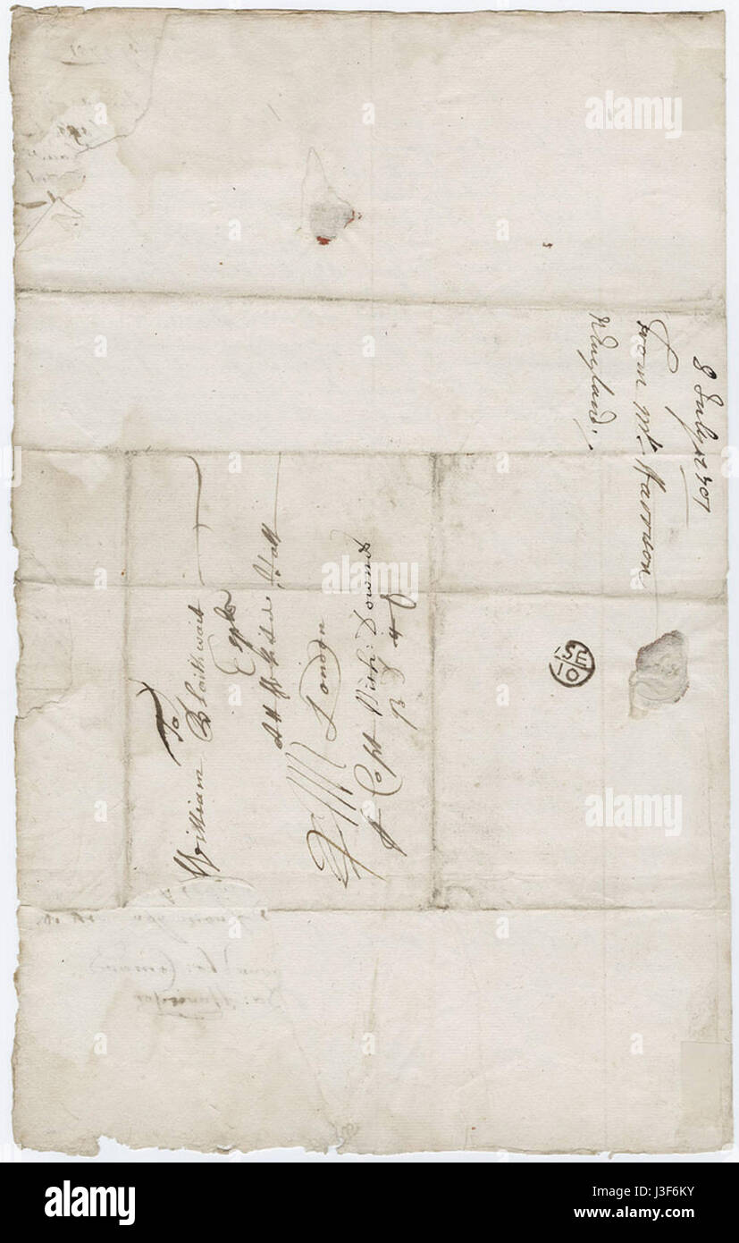 Letter writing 1700s hi-res stock photography and images - Alamy