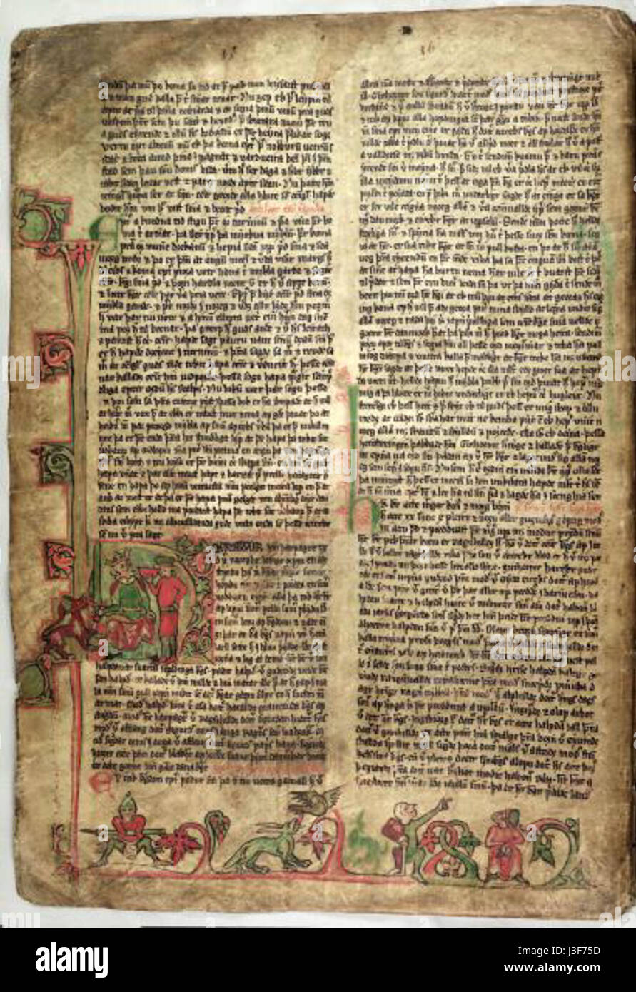 Flateyjarbok is a medieval Icelandic manuscript, notable for its ...